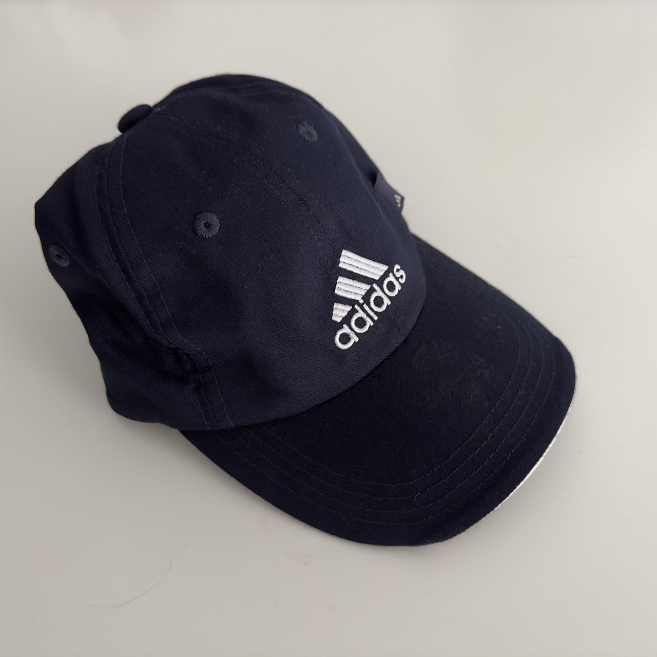 Adidas navy blue cap - Depop