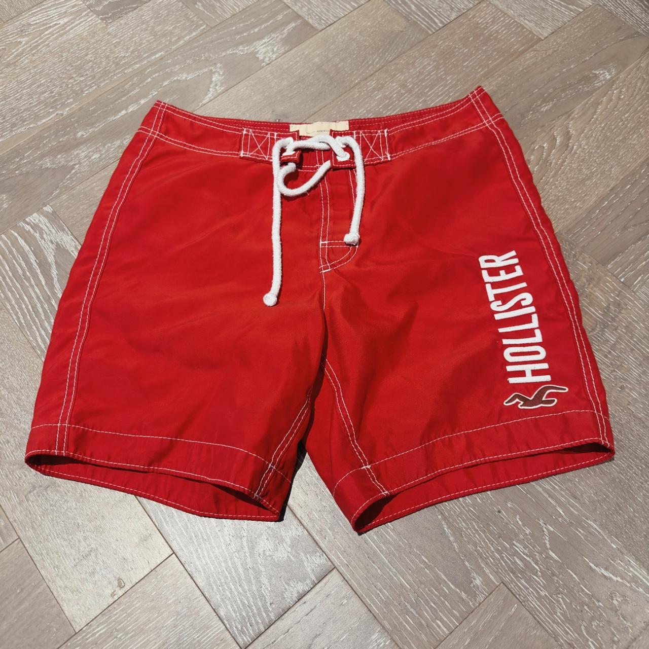 Hollister Co. classic lifeguard swim shorts - Depop