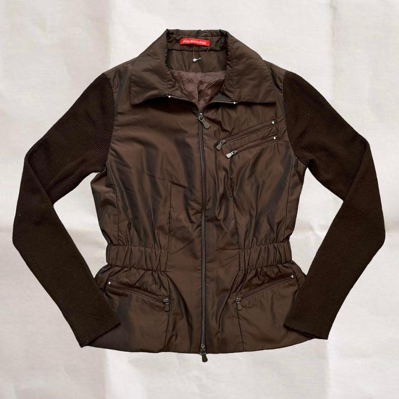 90s alain manoukian iridescent jacket selling this... - Depop