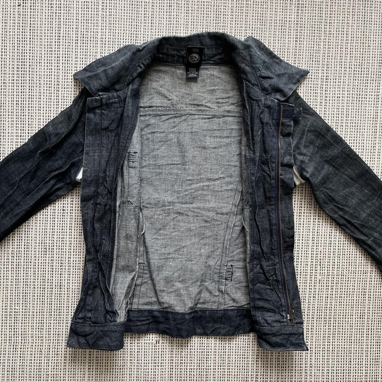 90s diesel denim jacket super rare archive vintage... - Depop