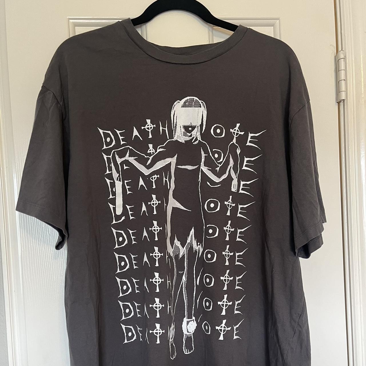 Death Note x Bershka Collaboration Shirt Super... - Depop