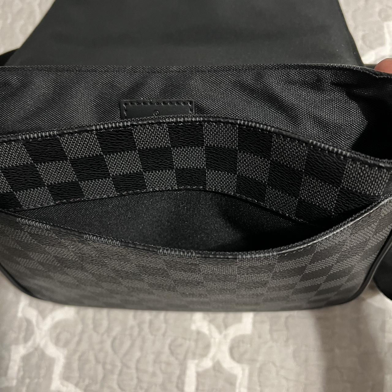 Men’s Lv messenger checkerboard bag great condition... - Depop
