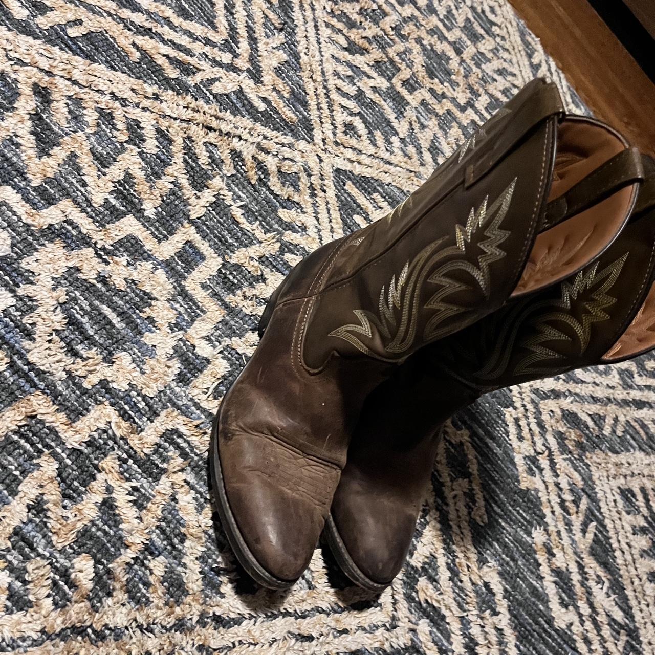 Vintage western cowboy boot ( men’s 11) (brand Laredo) - Depop