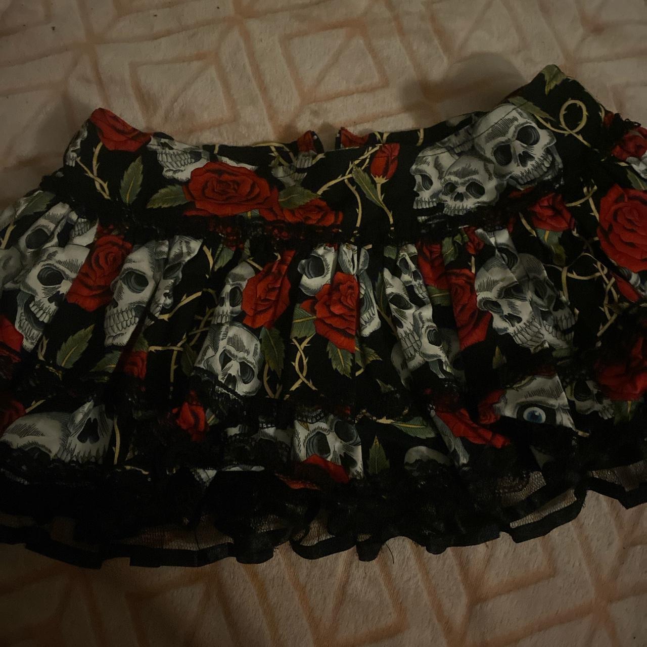 Living Dead Souls skirt. #emo #grunge #emofashion... - Depop