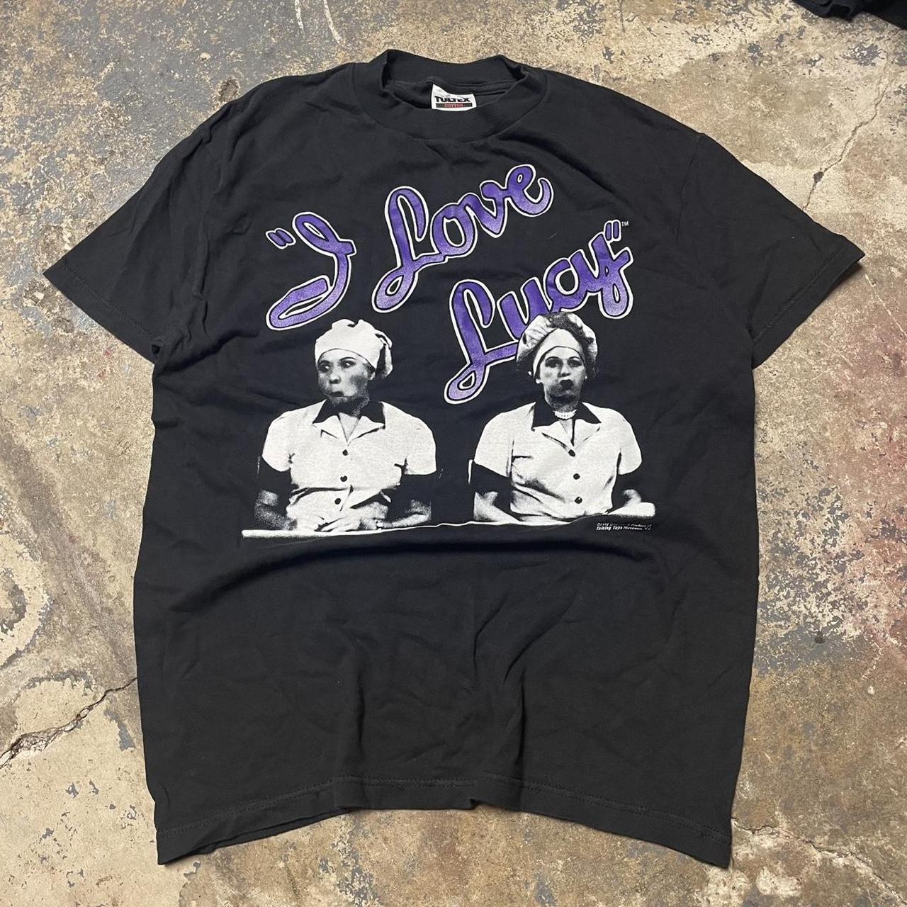 Vintage 90s I love Lucy tv show t shirt. #90s... - Depop