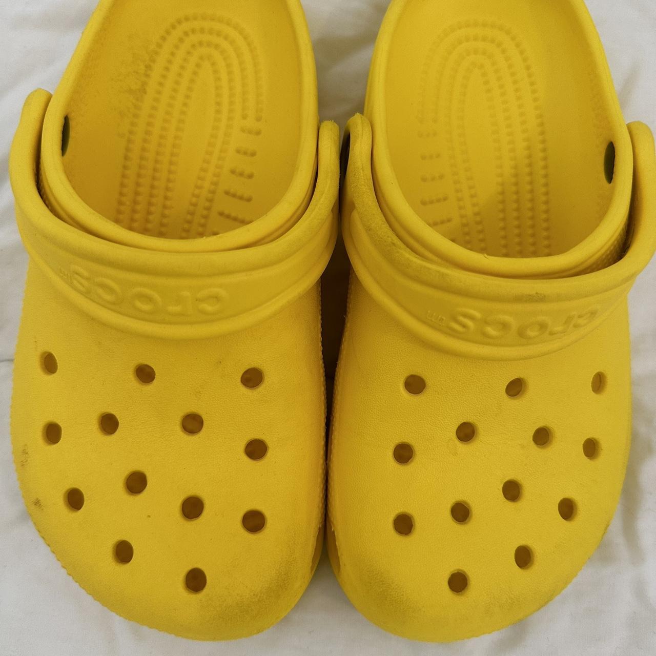 Crocs Yellow Clogs | Depop