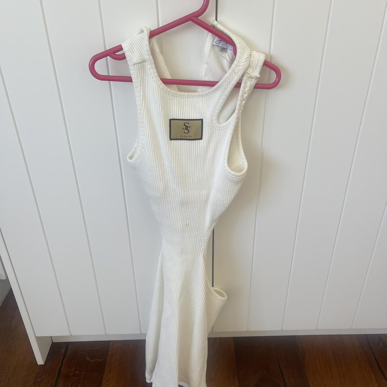 SABO SKIRT DRESS WITH CUT OUTS SIZE XS - Depop