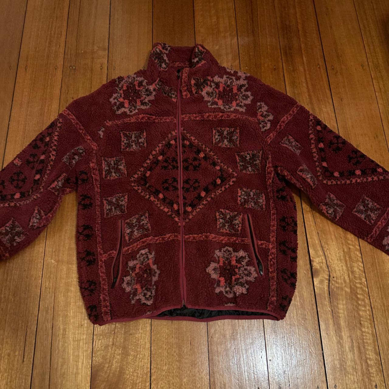 MUTIMER RUG FLEECE JACKET SIZE MEDIUM ONLY WORN A... - Depop