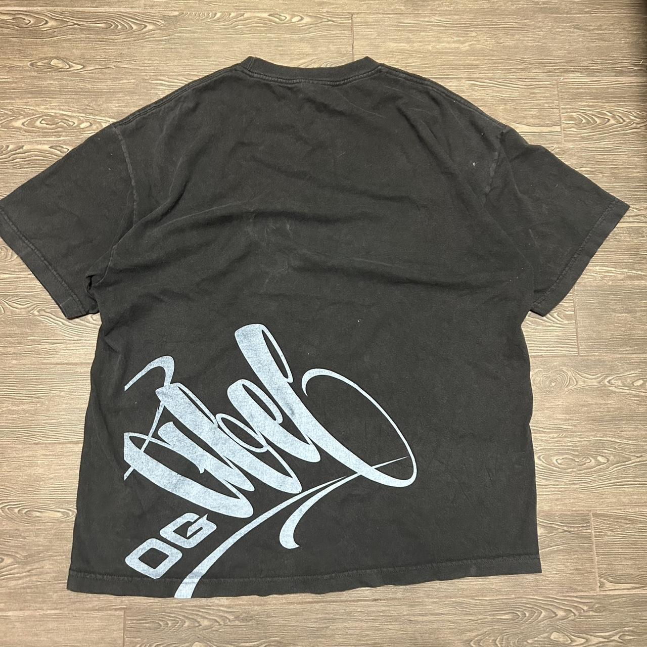 Black & grey OG Mad Max Angel Tee #jnco #vintage... | Depop