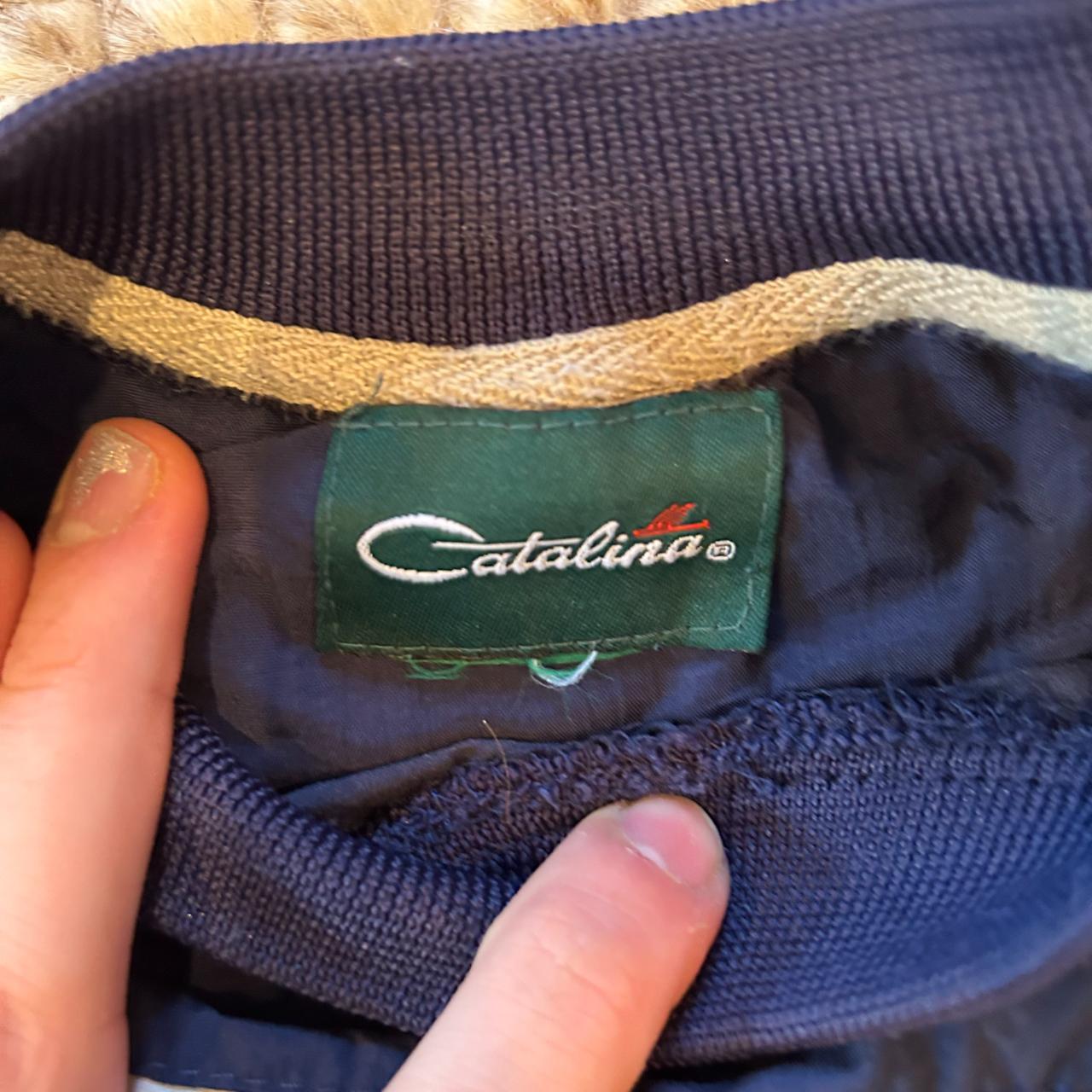 Vintage Catalina Windbreaker. Likely size men's L - Depop