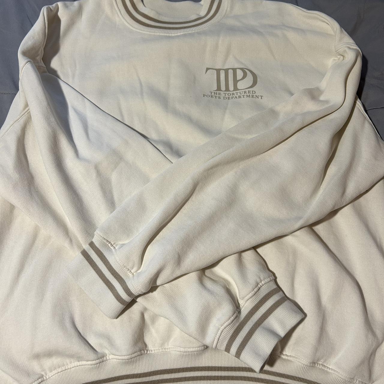 Taylor Swift TTPD Official Crewneck size large Brand... - Depop
