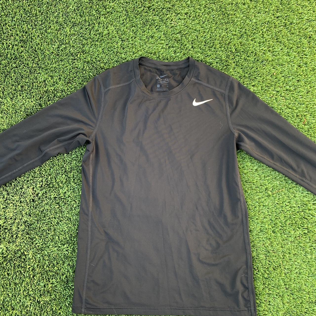 Nike pro athletic dri-fit compression shirt size XL... - Depop