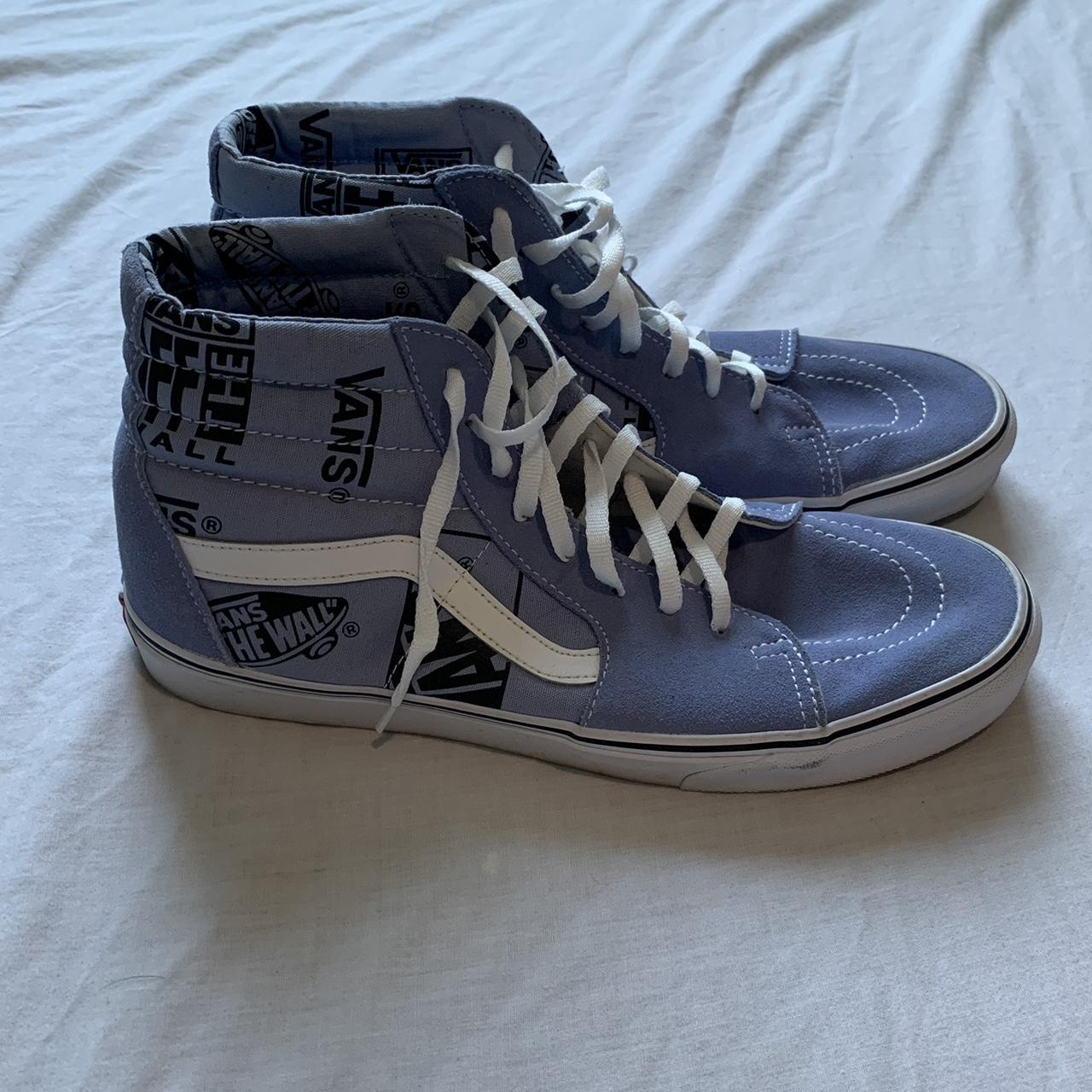 Vans skater high top shoes size mens 13, great... - Depop