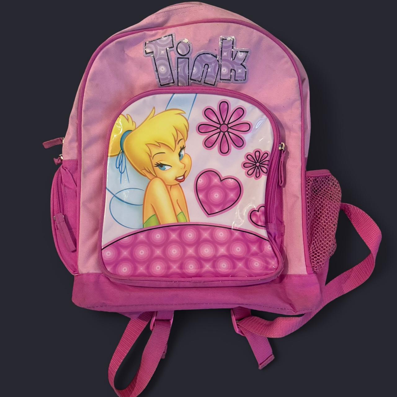 Pink Tinkerbell Disney Backpack | Depop