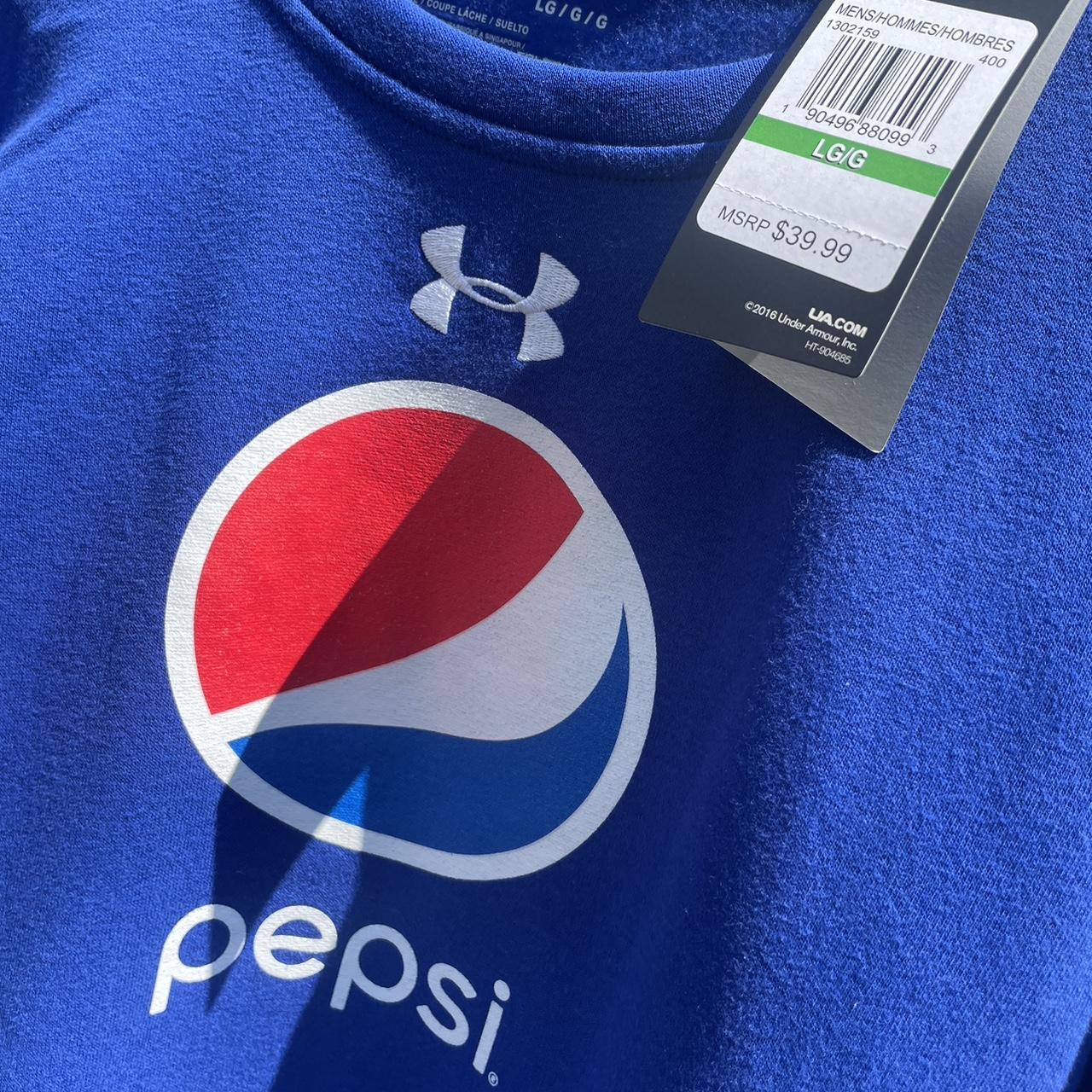Brand new Pepsi x Under Armour Crew Neck Sorry for... - Depop