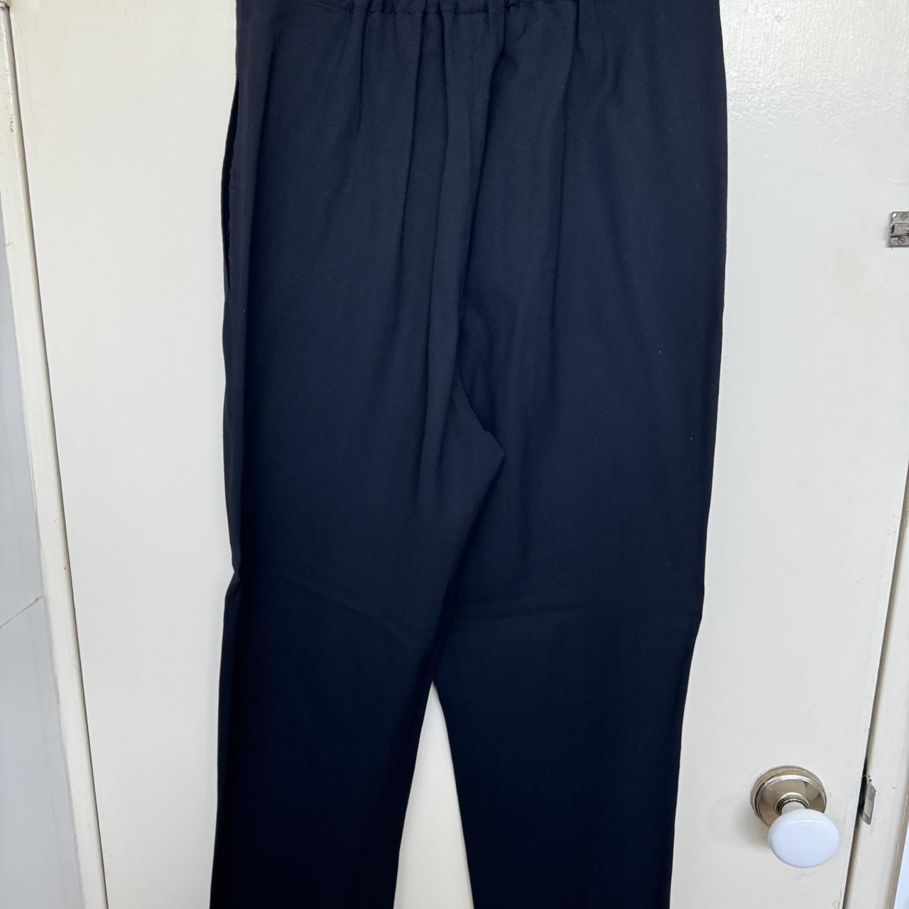 Scanlan Theodore black high waisted tailored pants.... | Depop