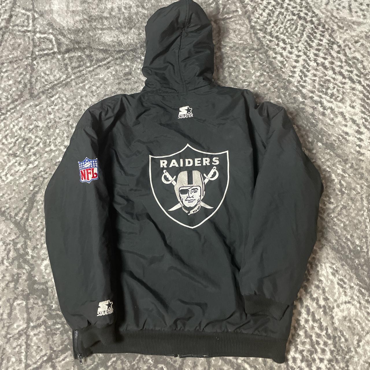 Raiders Starter Jacket Vintage 90’s Good condition... - Depop
