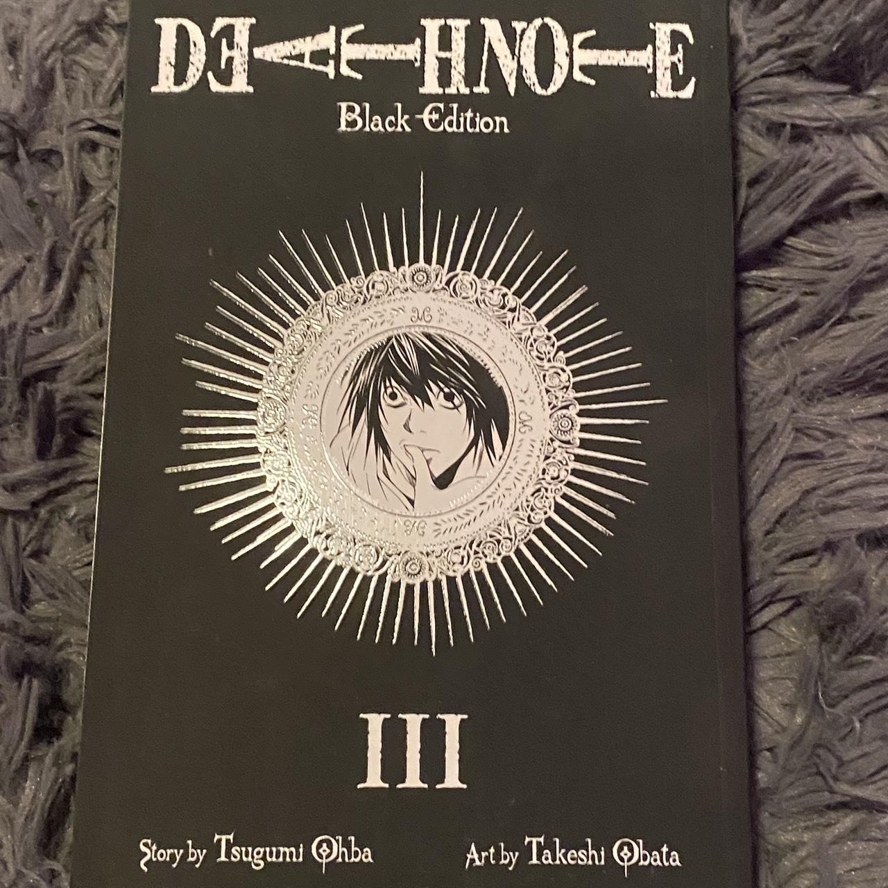 death note vol 3 of black edition im going to take... - Depop