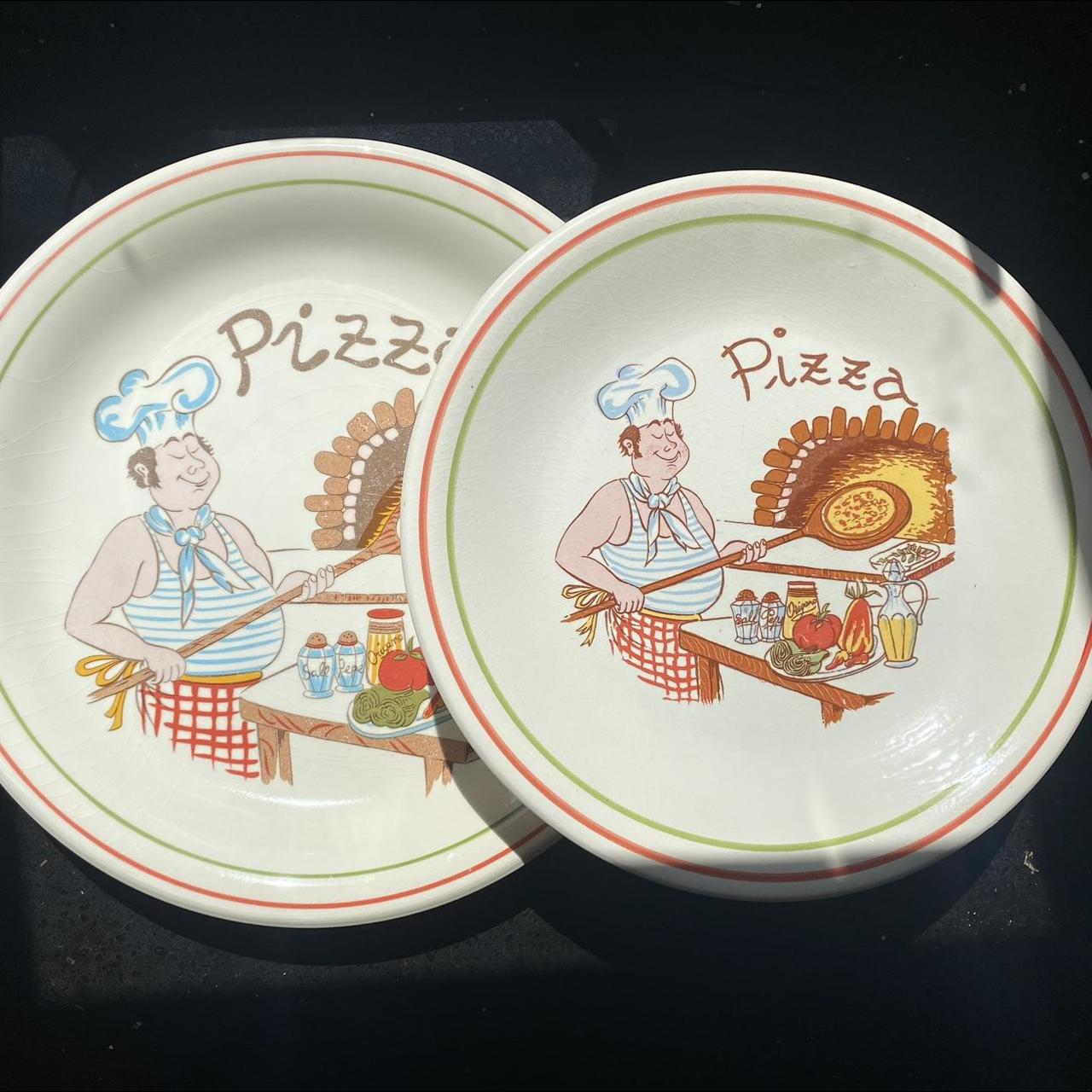 5 piece vintage Rayware plate set. The year is... - Depop