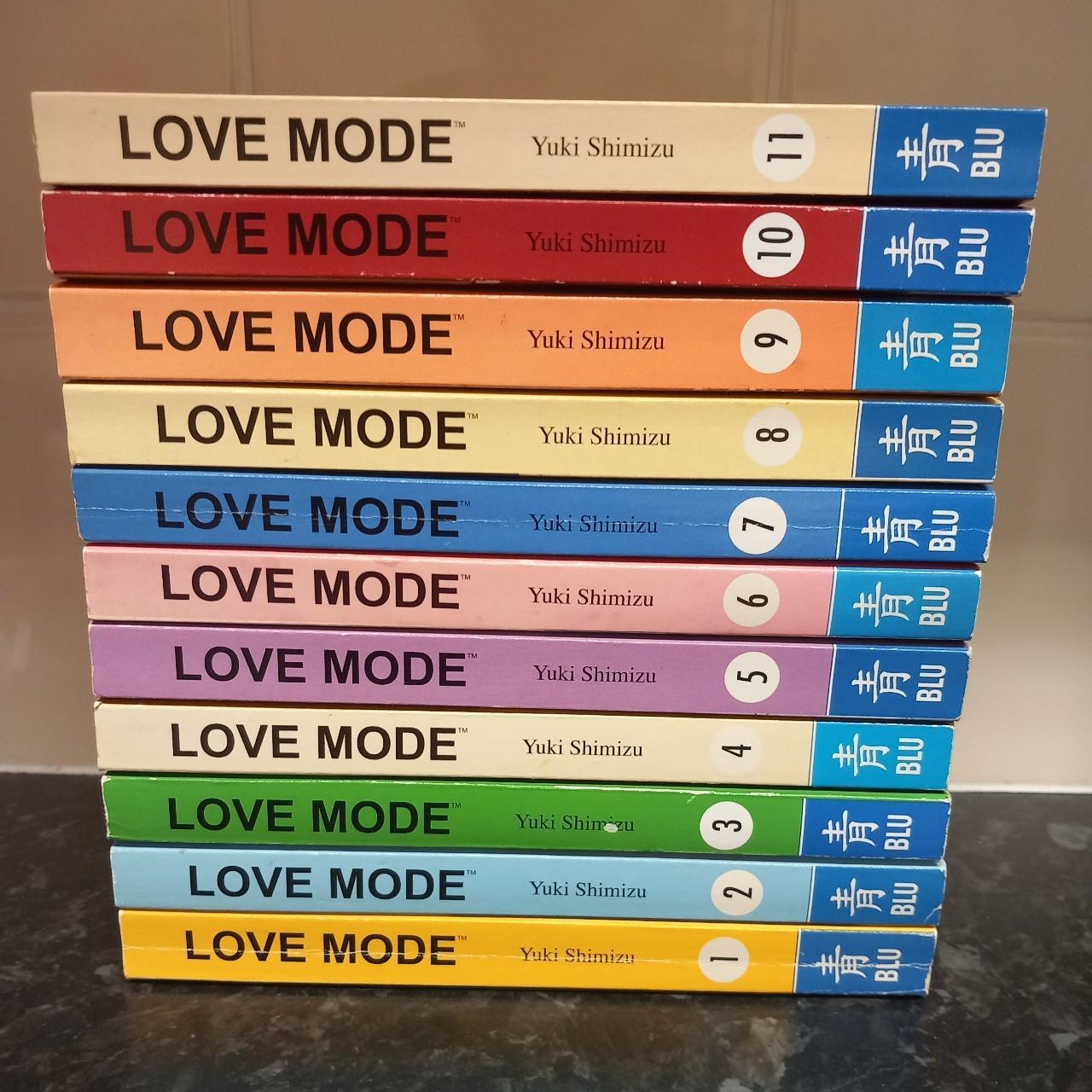 Manga LOVE MODE RARE oop 1-11 complete set in... - Depop