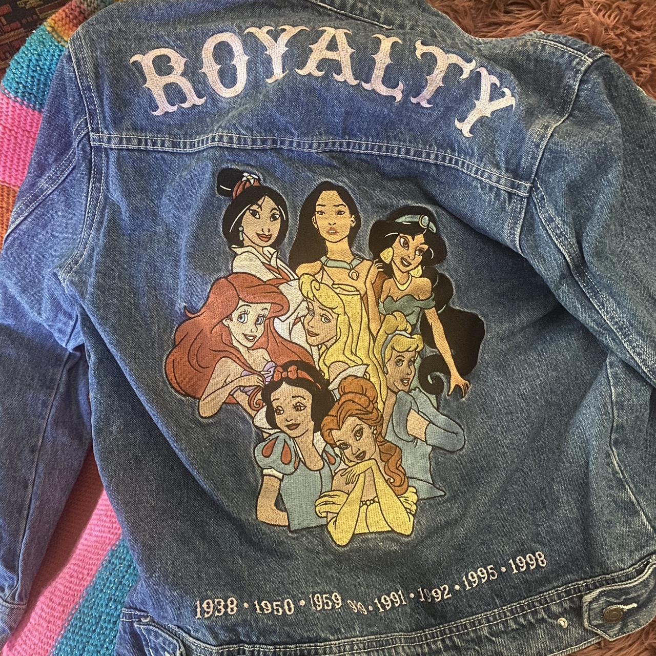 Disney cakeworthy princess jean jacket - Depop