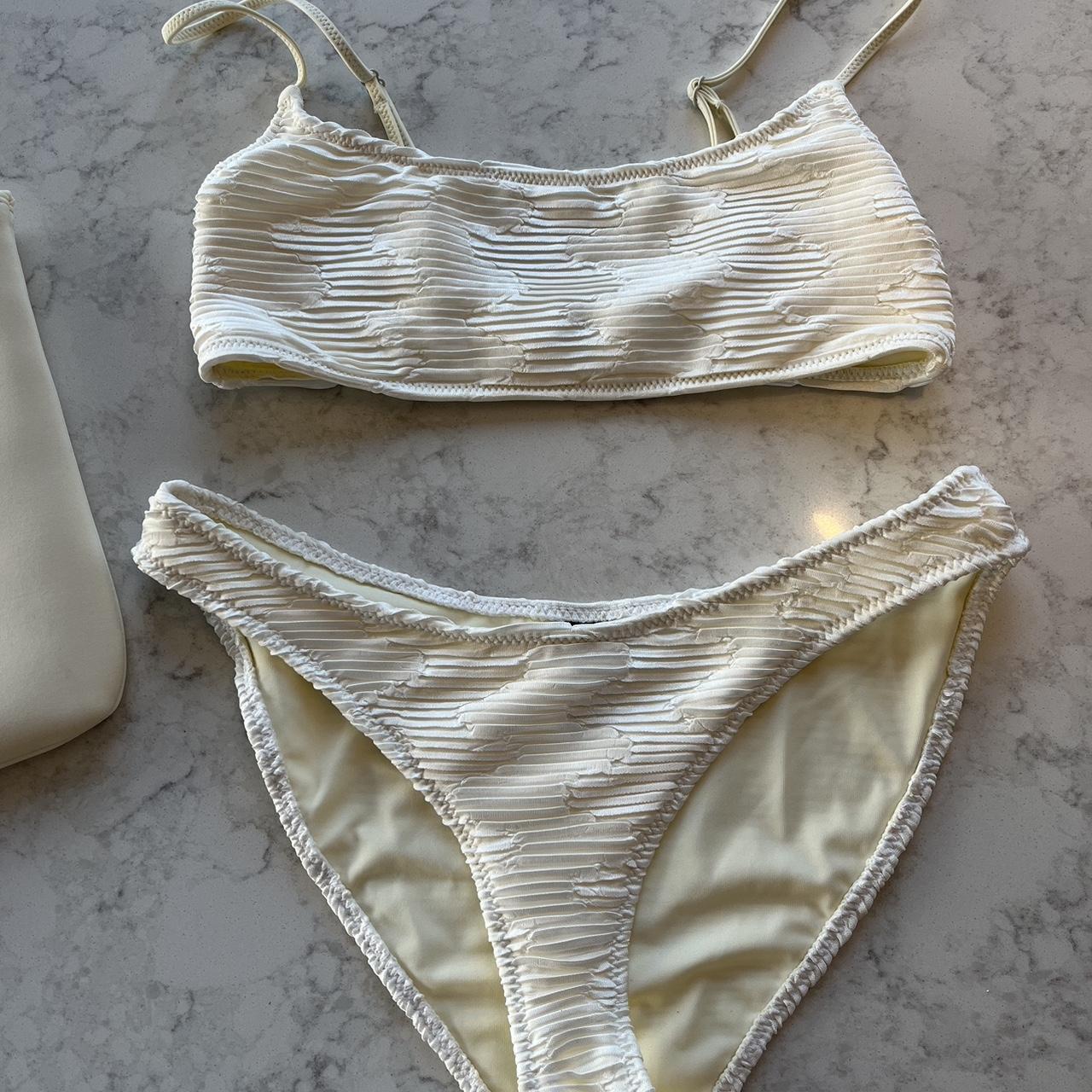 Triangl Women's White Bikinis-and-tankini-sets | Depop