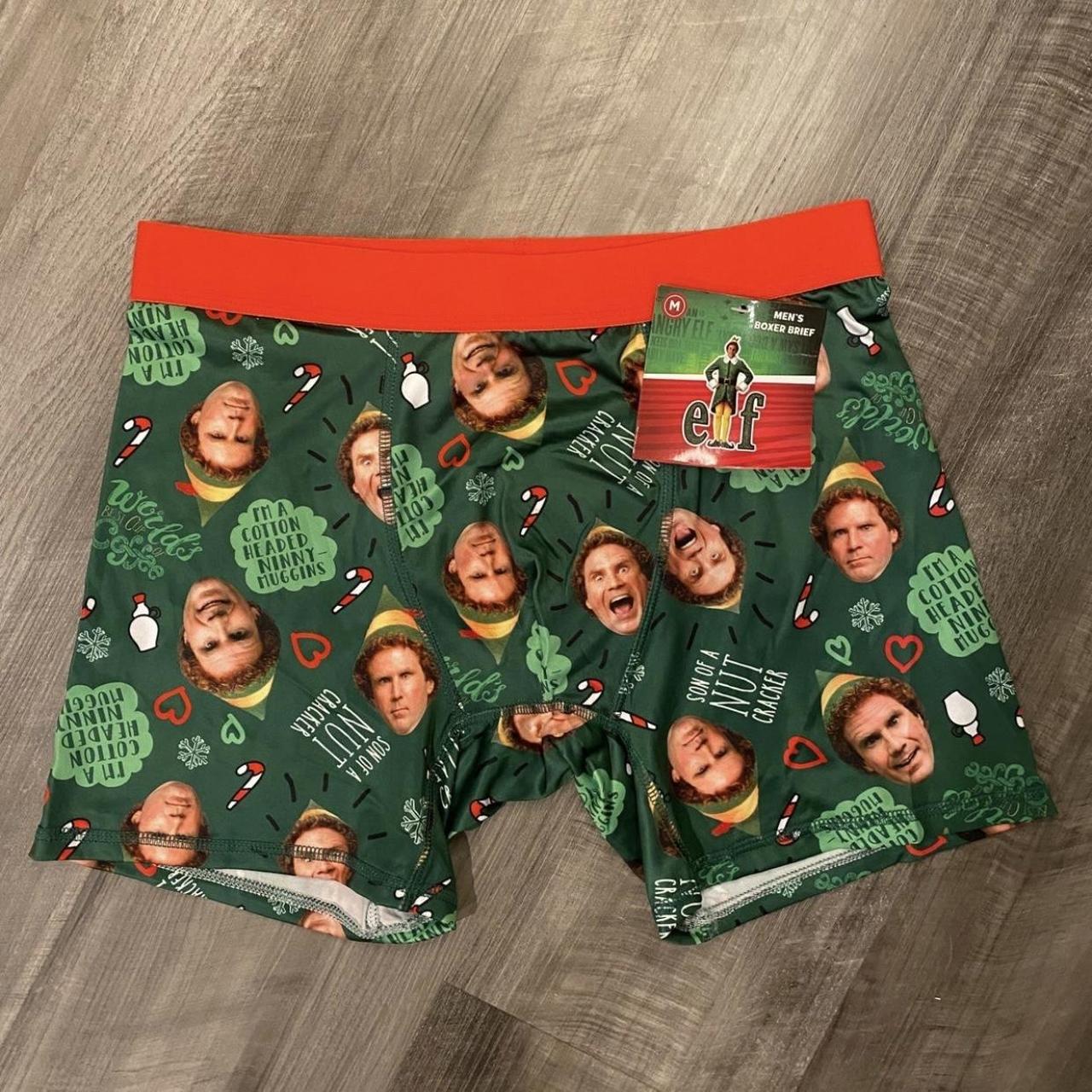 Elf Will Ferrell Boxer Brief - Size Medium - Depop