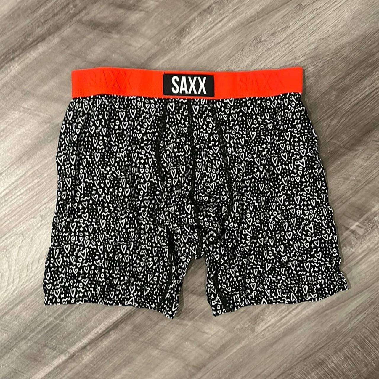 Saxx Ultra Ballpark Pouch Hearts Boxer Brief Item... - Depop