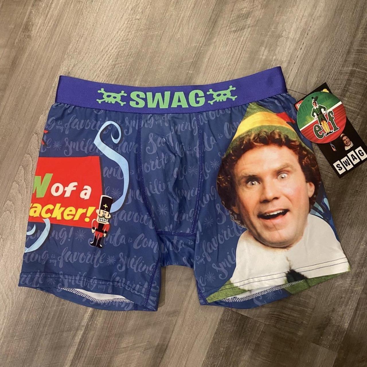 Elf Son of a Nutcracker! Boxer Brief - Size Medium - Depop