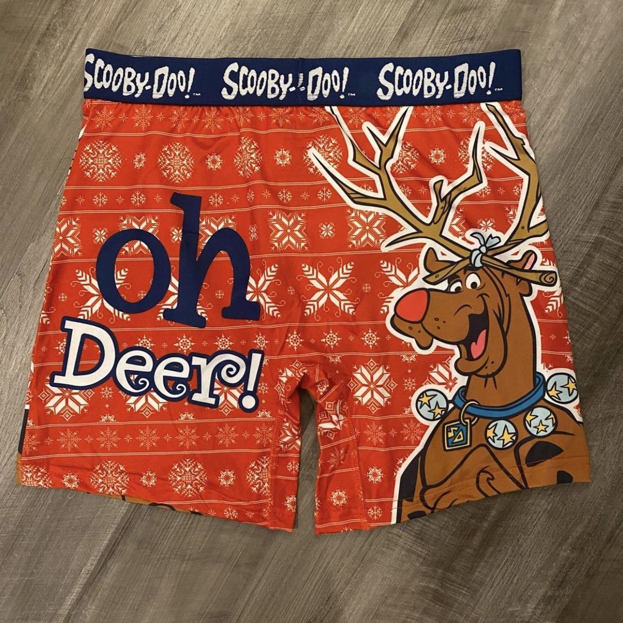 Scooby-Doo! Oh Deer! Boxer Brief - Size Medium - Depop