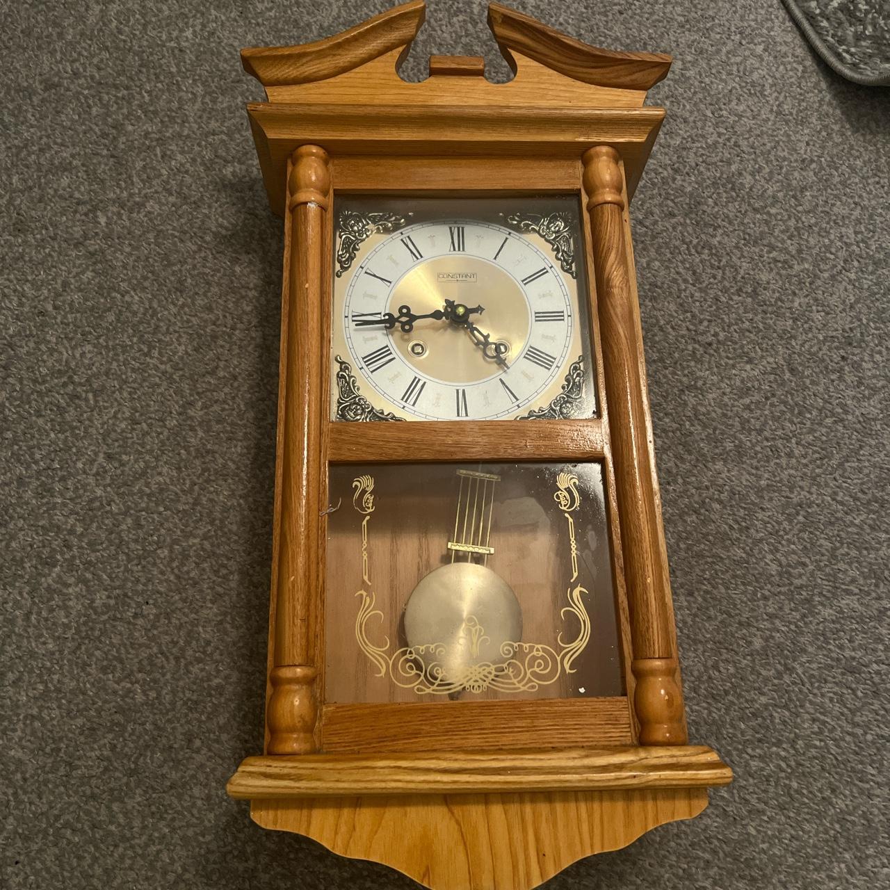 Constant vintage pendulum wall clock Love this... - Depop