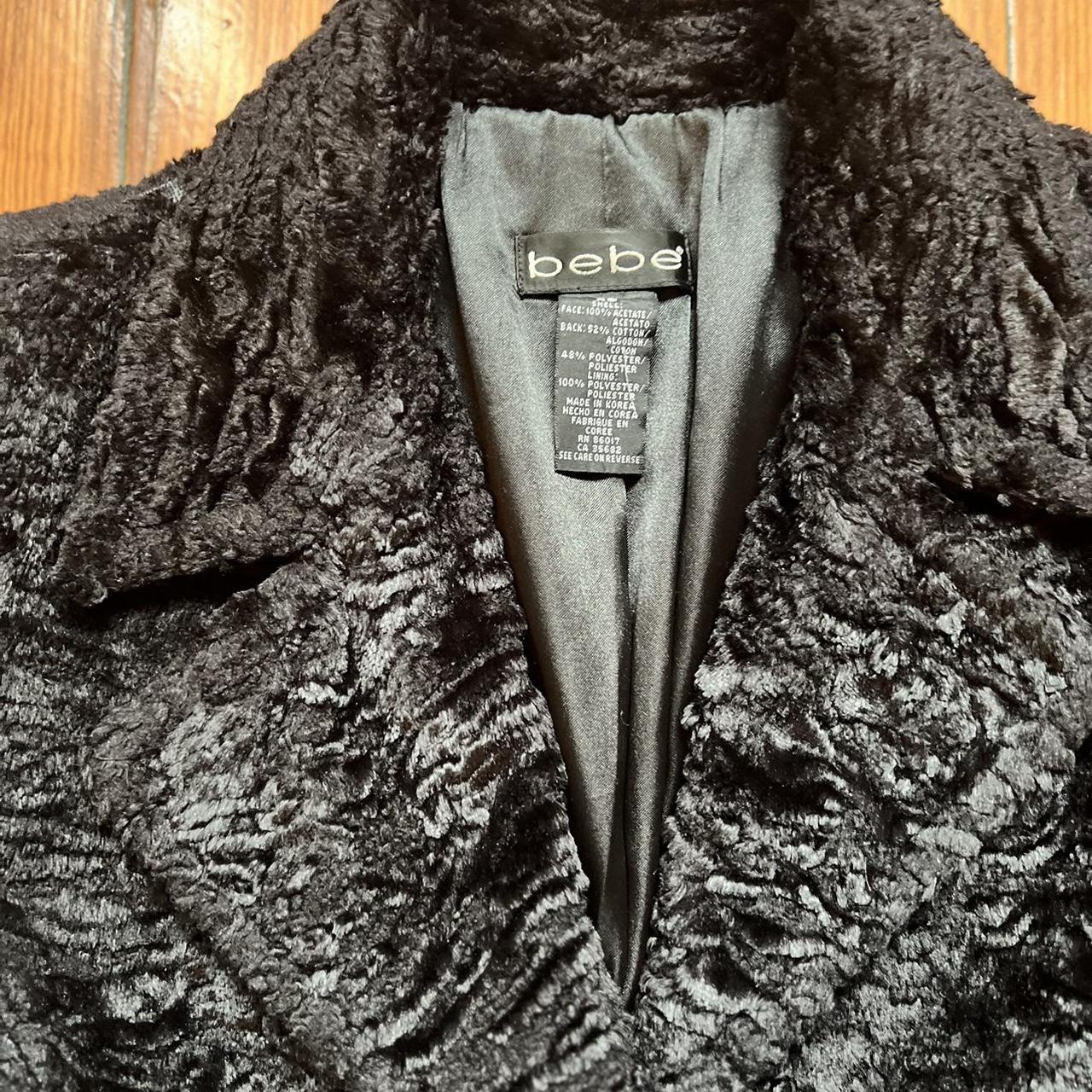 Black bebe coat - Depop