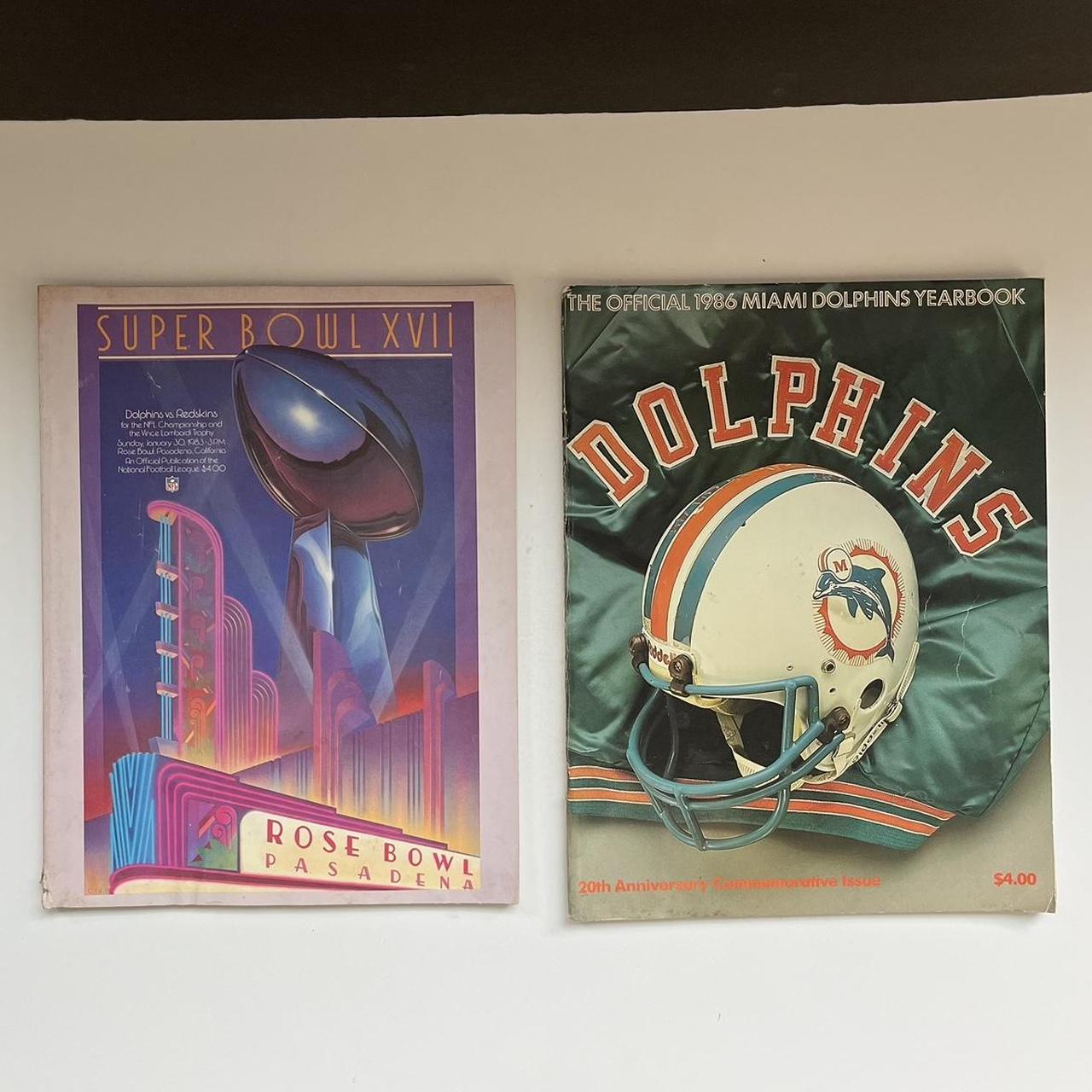 1983-1986 Miami Dolphins Magazines 1983 SUPER BOWL... - Depop