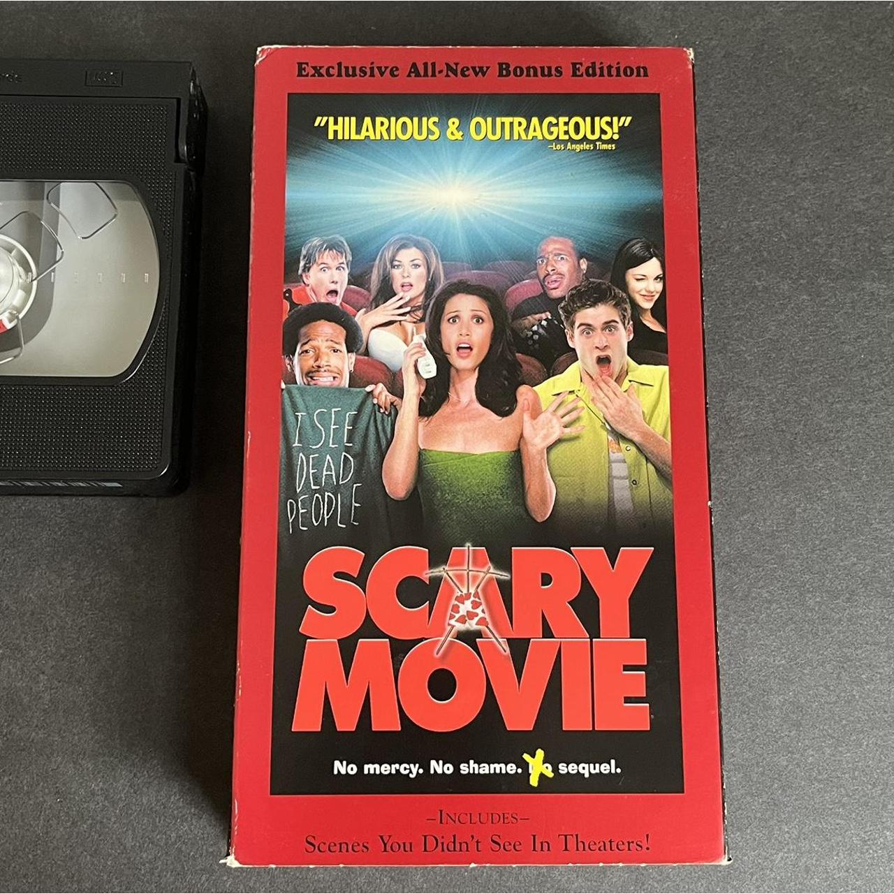 Scary Movie (VHS, 2000) Bonus Funny ! Comedy !... - Depop