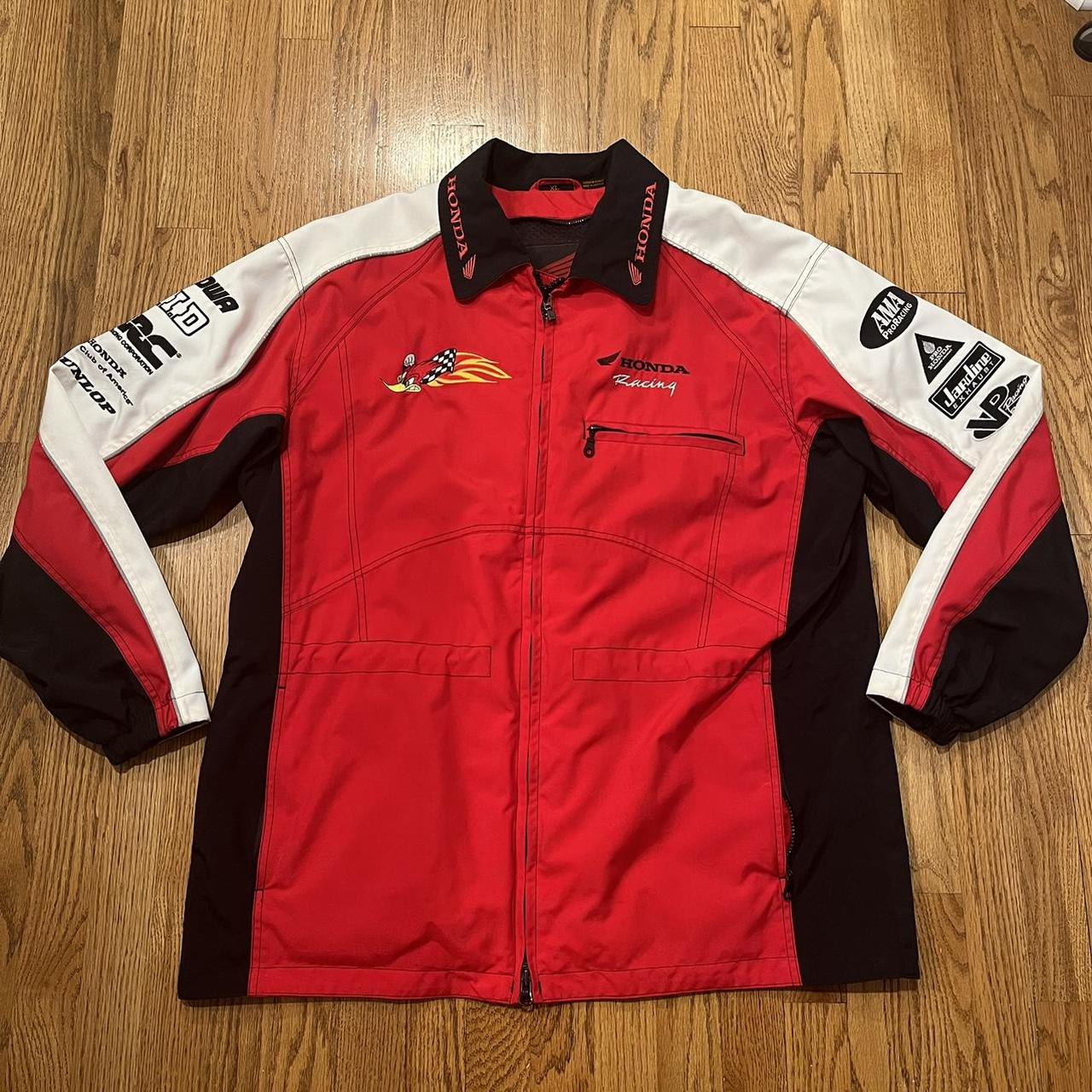 Motorcycle Jackets Honda Vintage Racing... | Depop