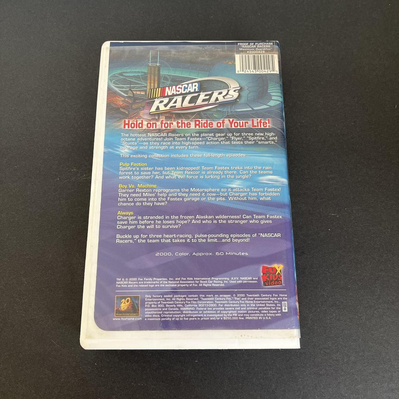 NASCAR Racers: Maximum Overdrive (VHS, 2000),... | Depop