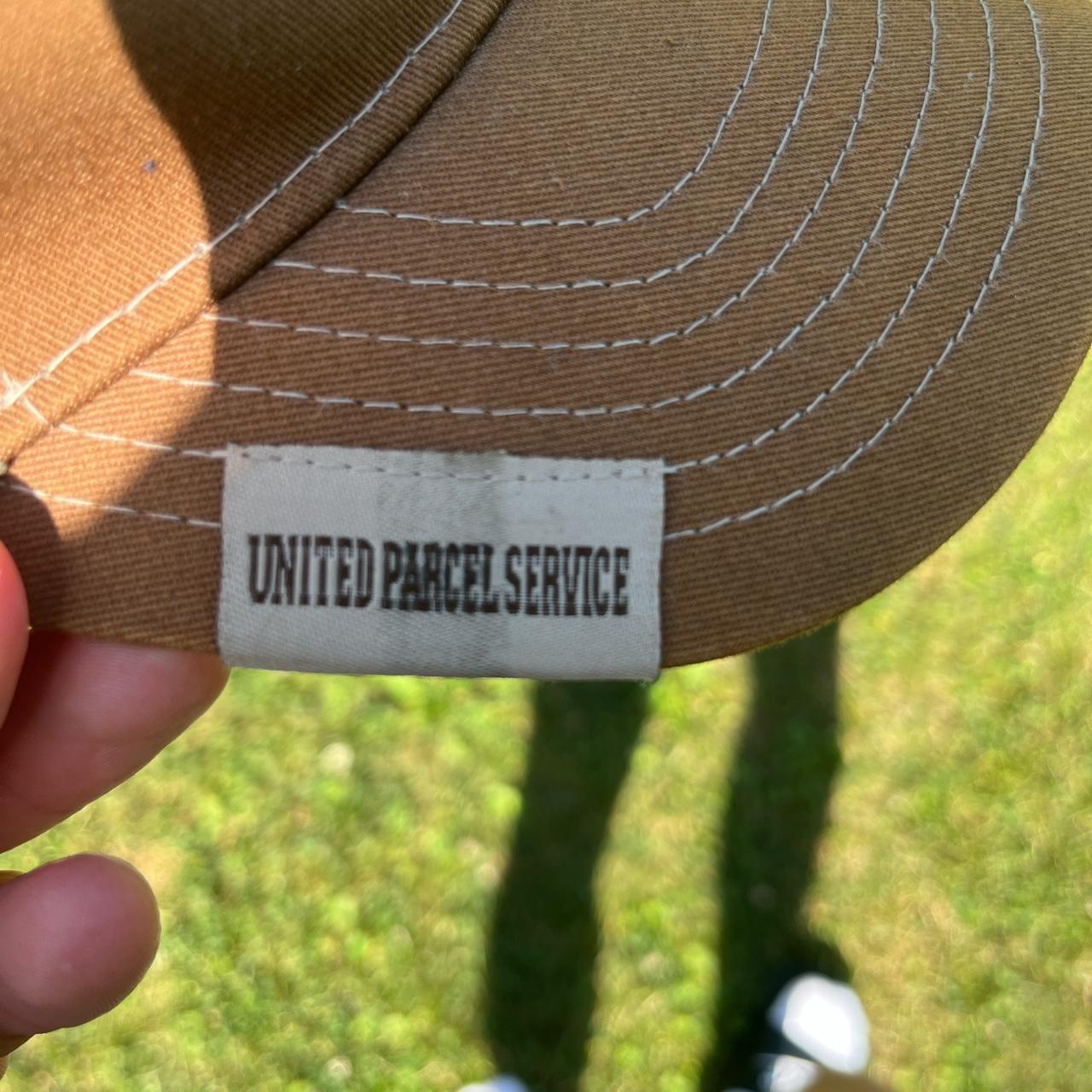 90s Vintage UPS Camouflage Hat One size fits... - Depop