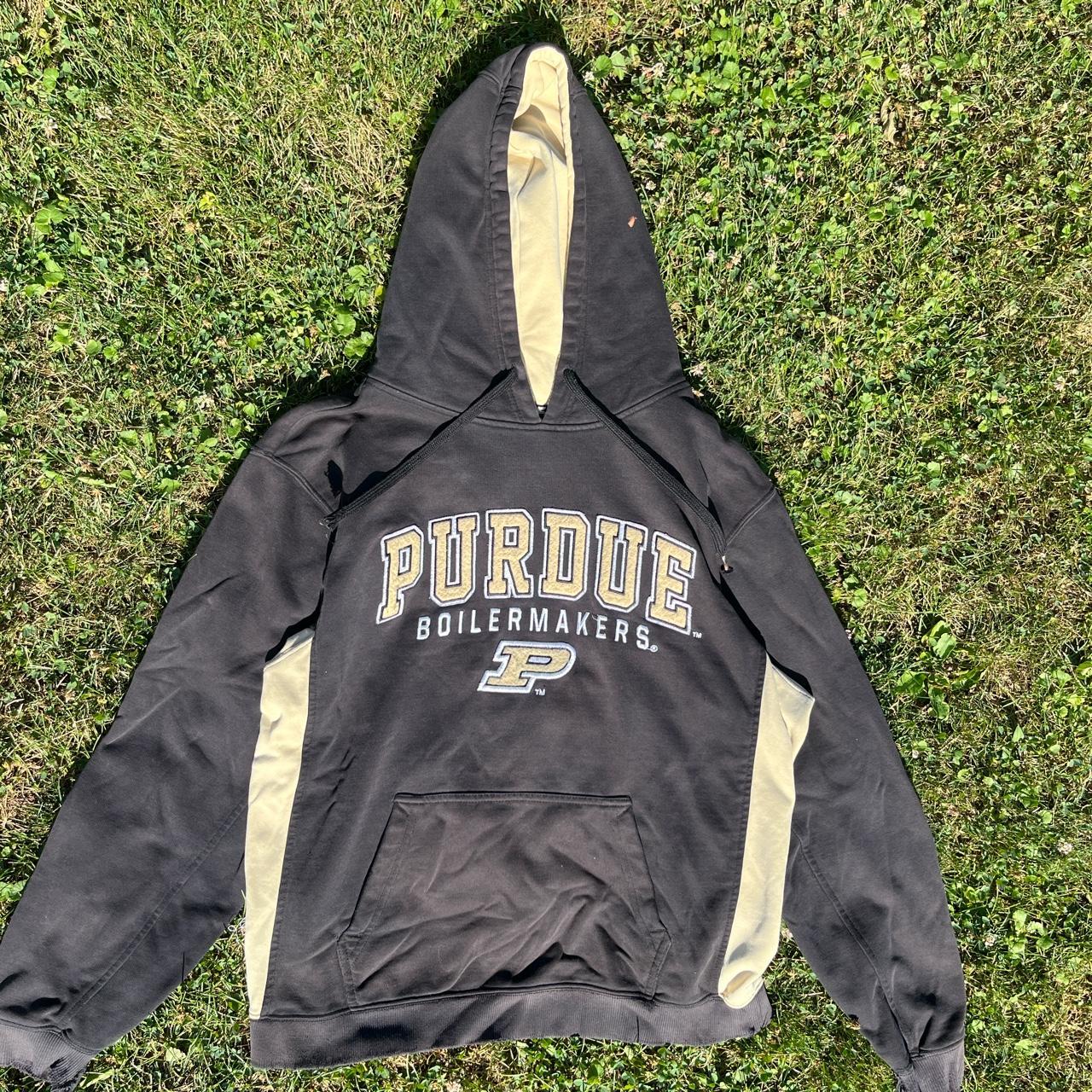 90s Vintage Purdue University Embroidered... - Depop