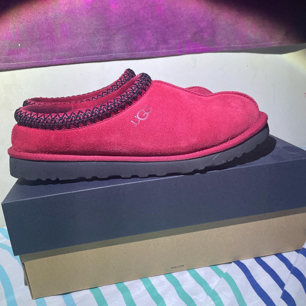 Red Tasman Slippers | Ugg - Depop