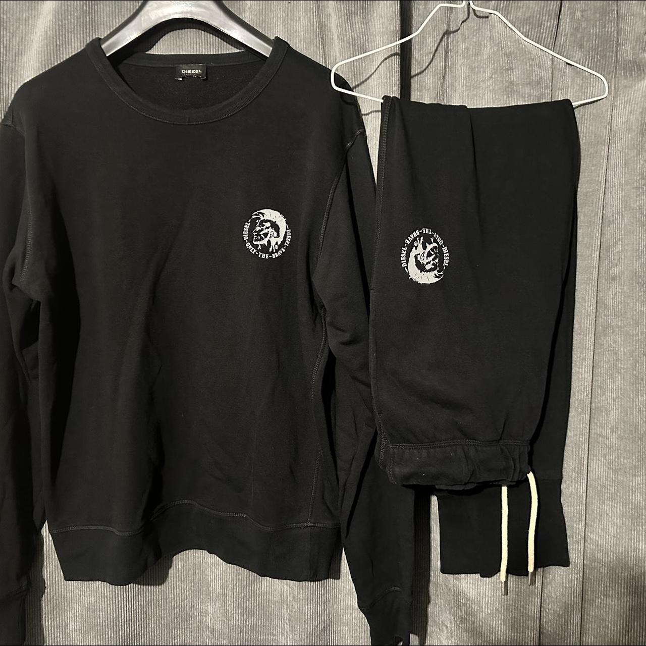 DIESEL tracksuit worn with plenty of wear left. size... - Depop