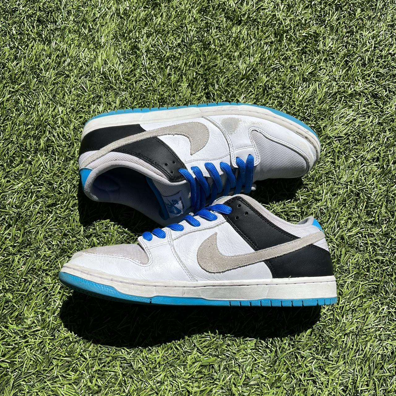 Men’s Lazer Blue Dunks Size 10.5 NO PAYPAL PAYMENT... - Depop