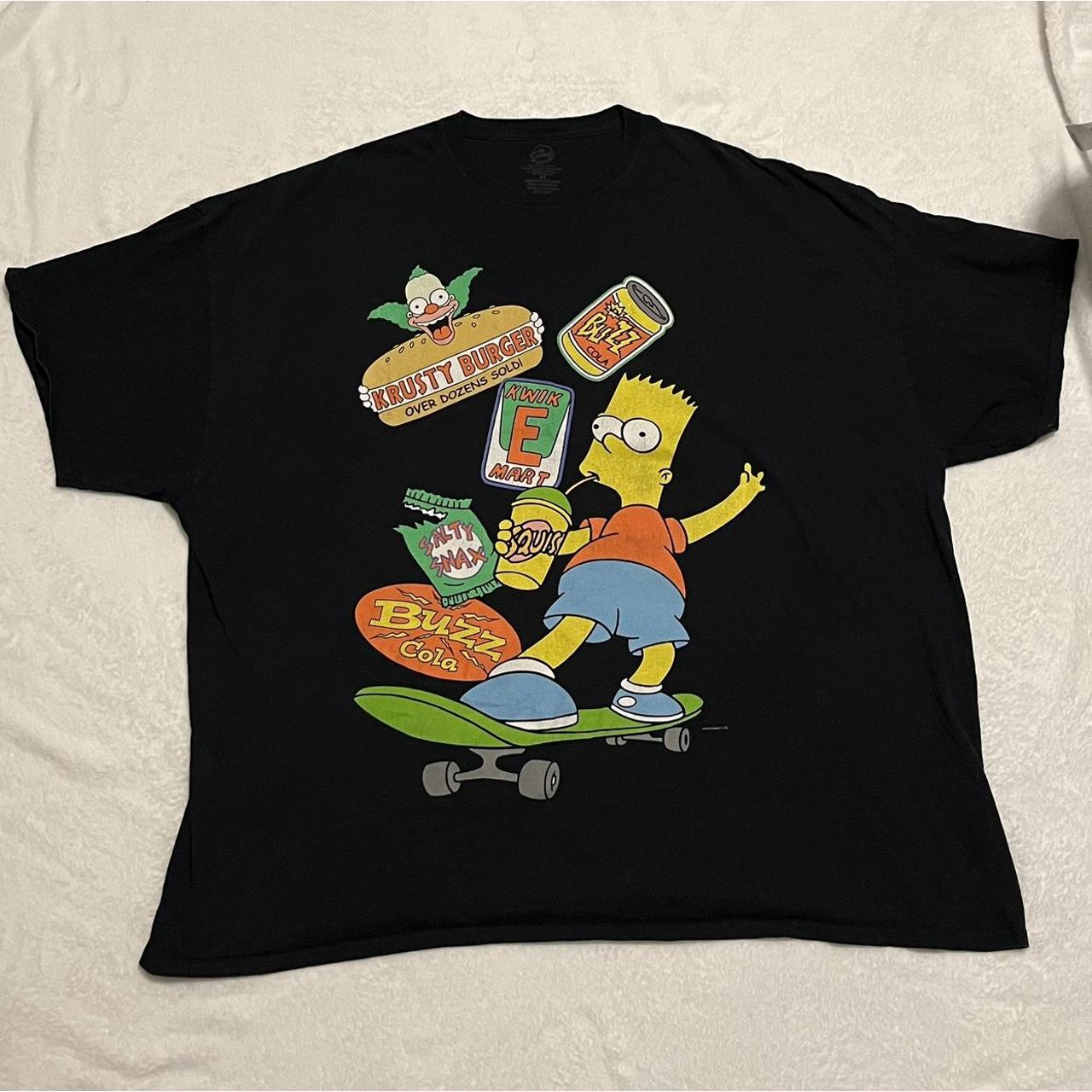 Men’s Bart Simpson Graphic Tee Size XXL VERY GOOD... - Depop