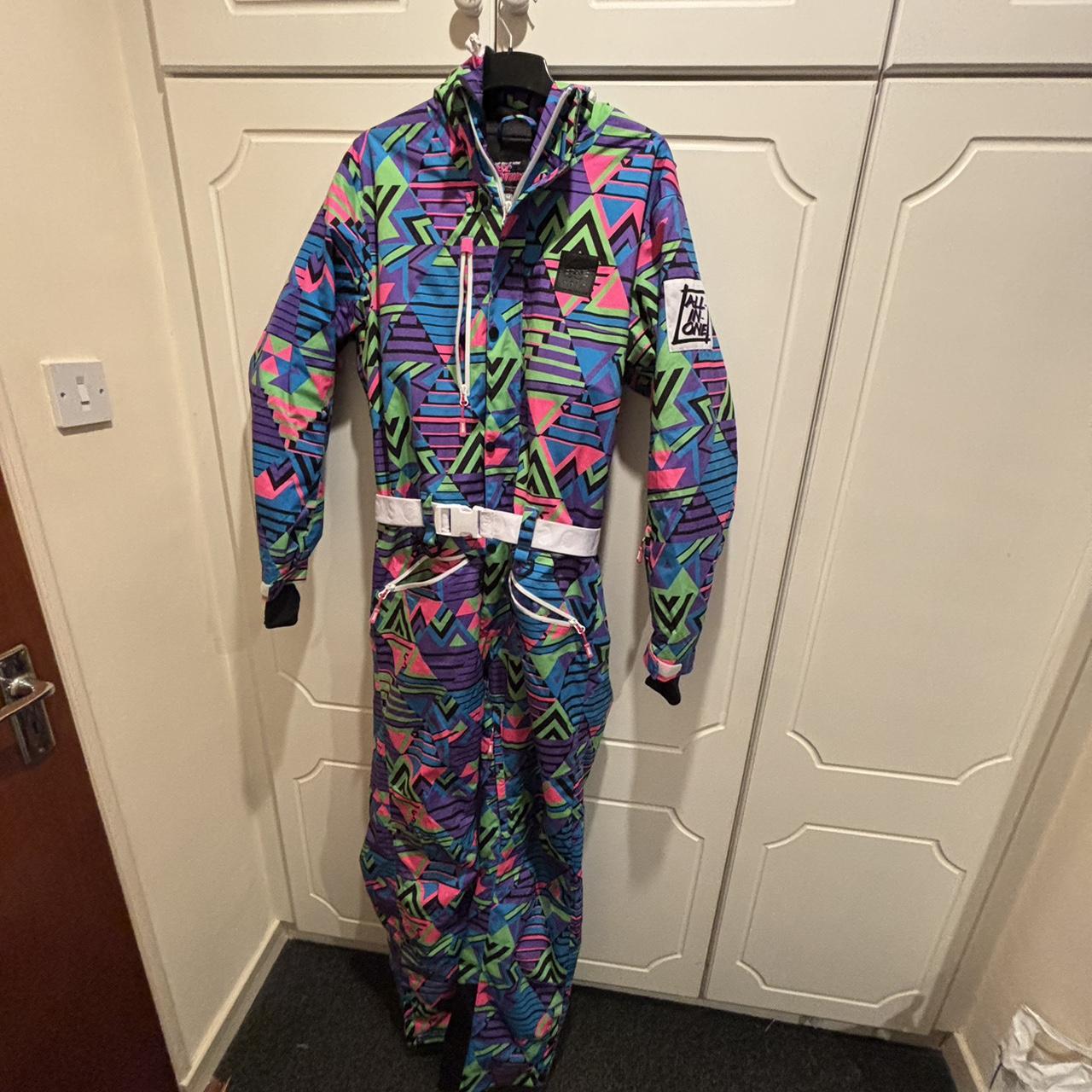 OOSC SKI all in one ski suit size medium-large Like... - Depop