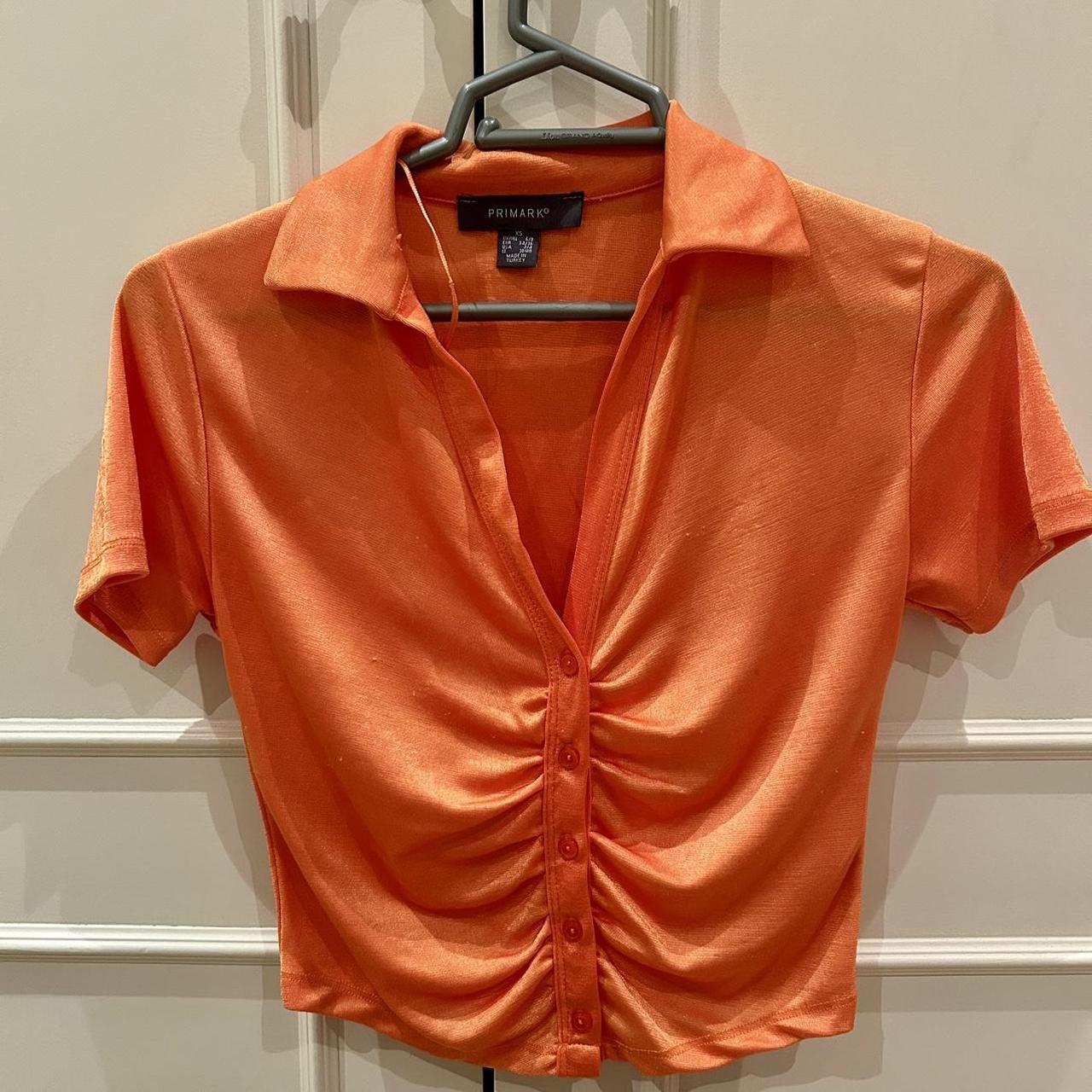 Never worn, super funky primark top very retro -... - Depop