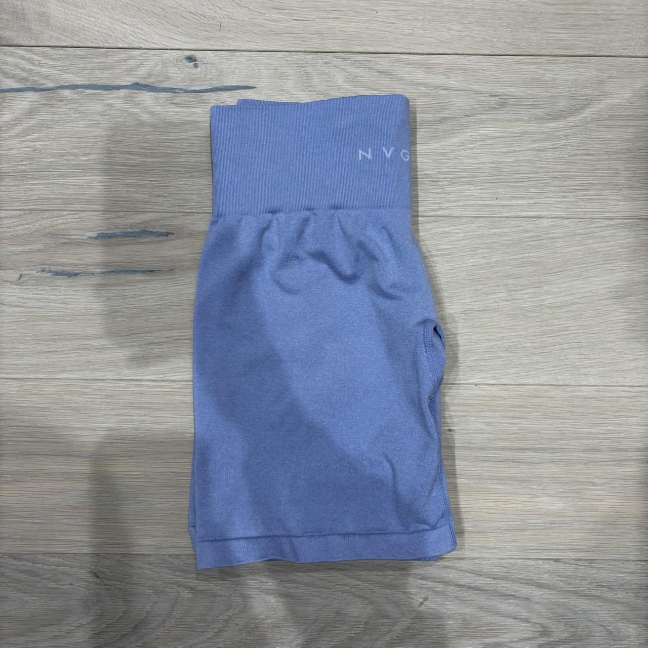 Light blue gym shorts #gym #fitness #NVGTN | Depop