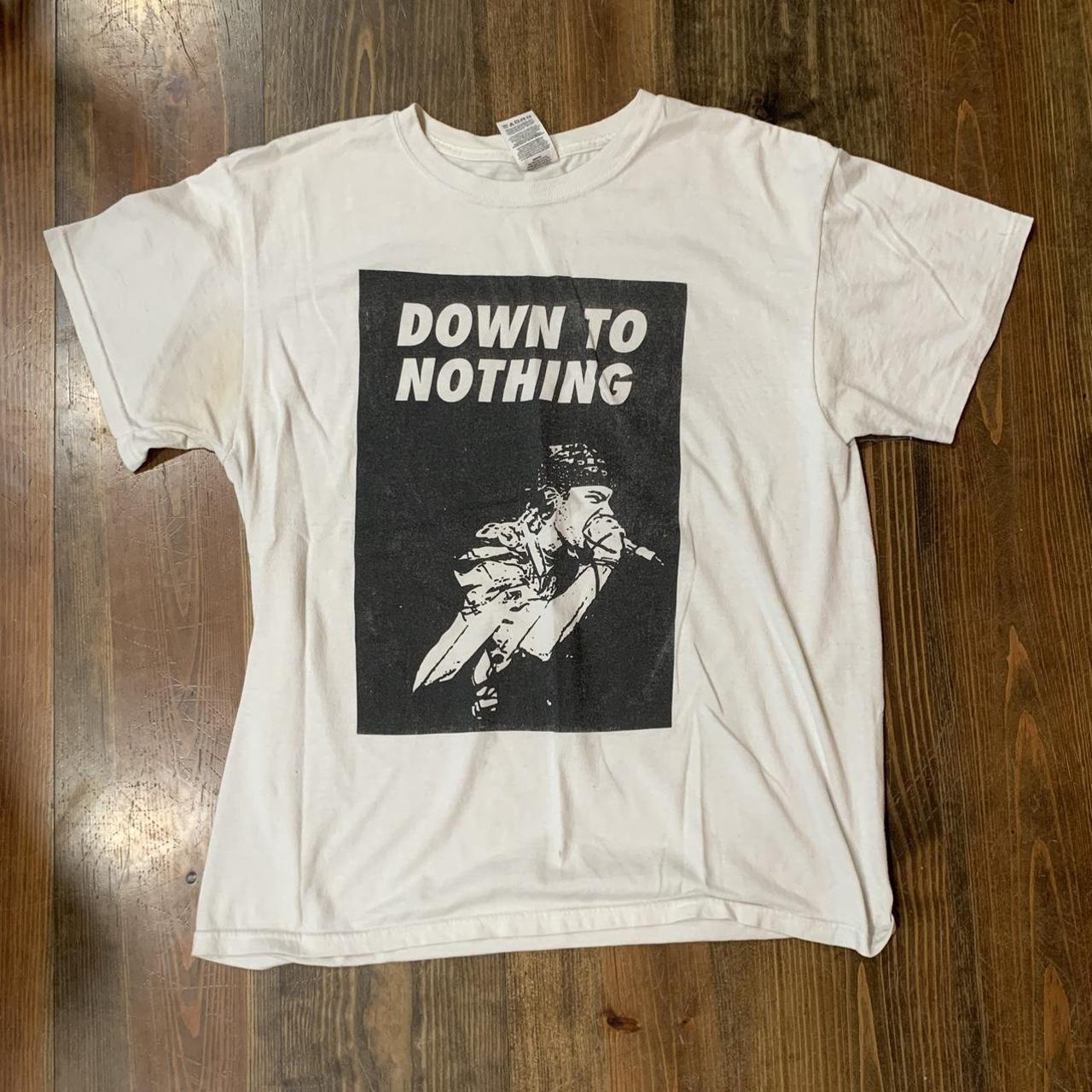 Down To Nothing Straight Edge shirt Has some stains... - Depop