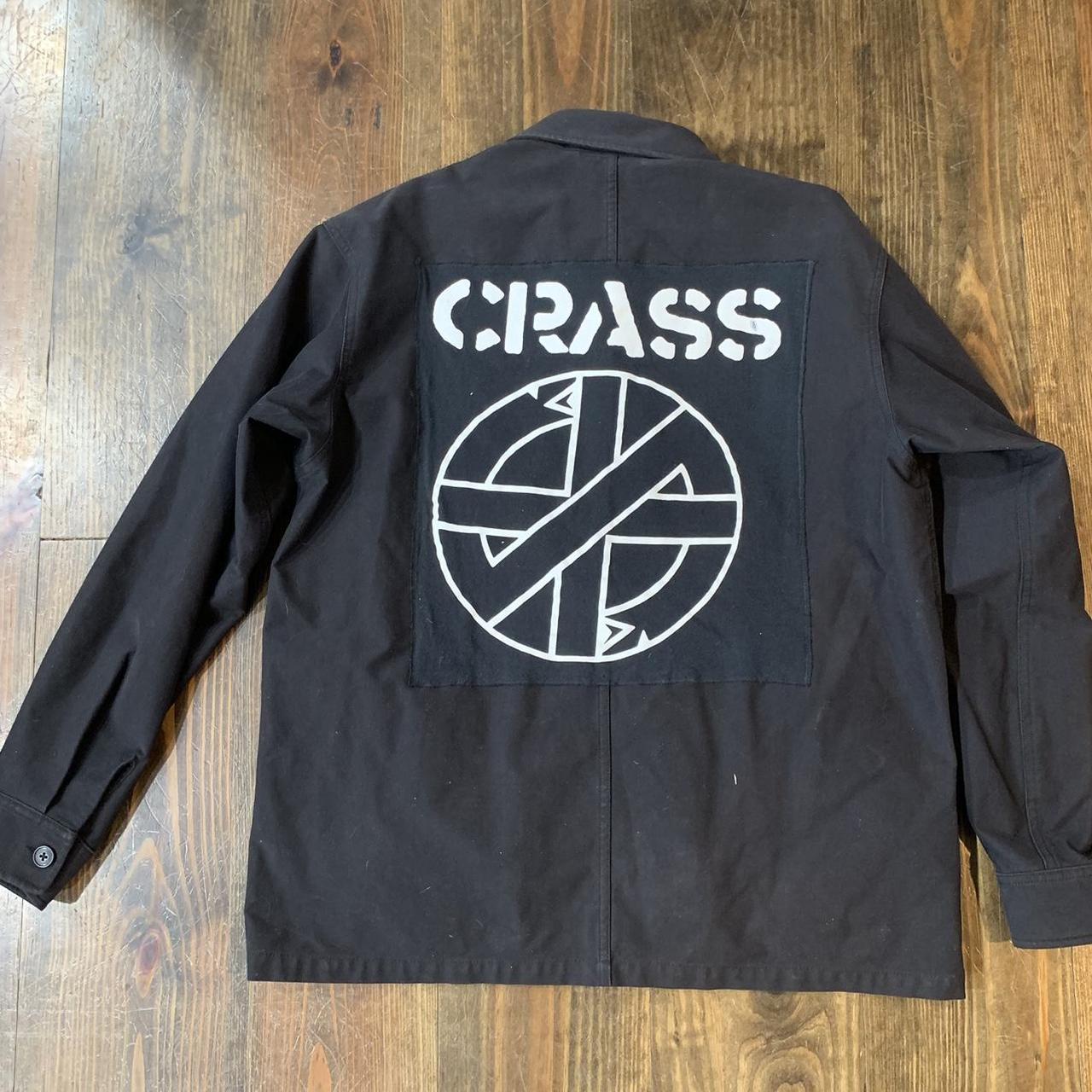 Crass long sleeve shirt Custom made Anarchy punk... - Depop