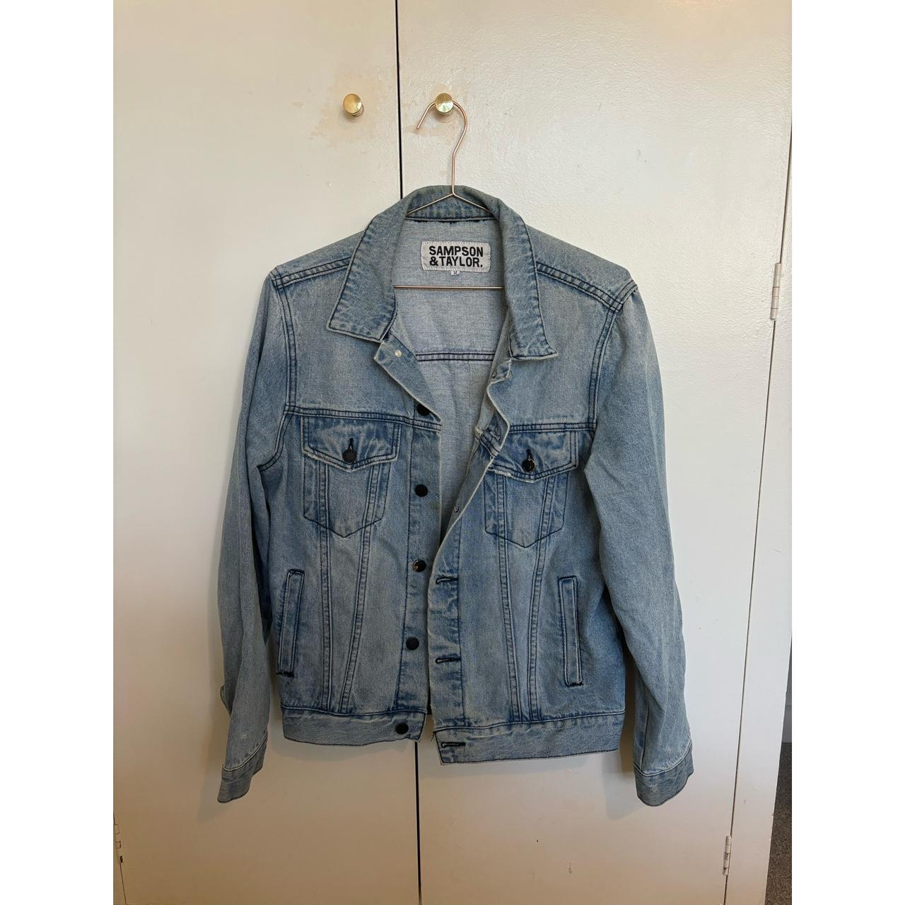Sampson & Taylor Heavyweight Denim Jacket - Depop