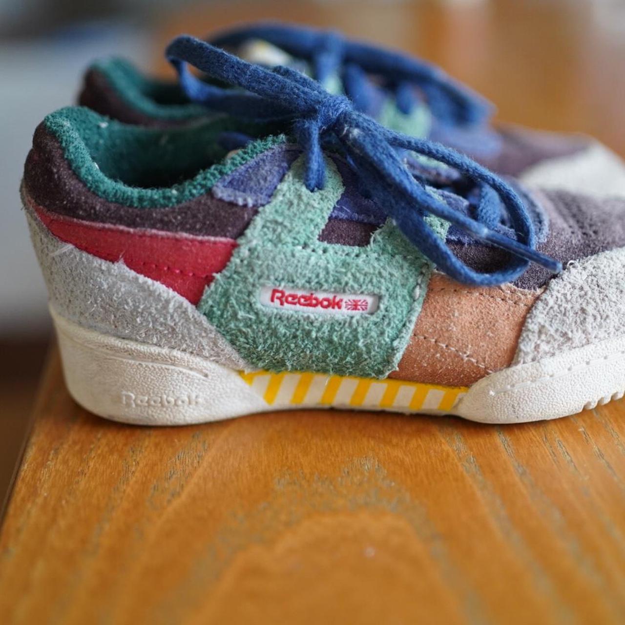 Children’s Reebok x animal observatory coloured... - Depop