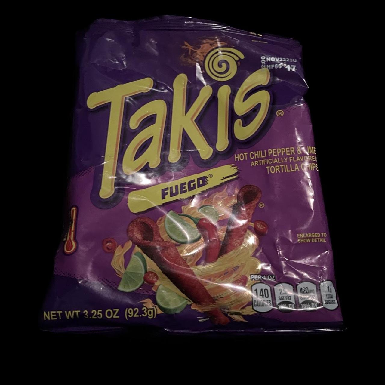 Legit selling a opened bag of takis with a secret... - Depop